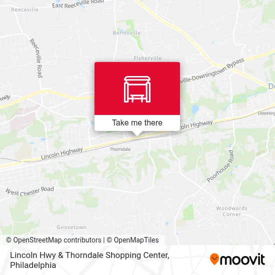 Lincoln Hwy & Thorndale Shopping Center stop - Live Arrivals, Routes ...