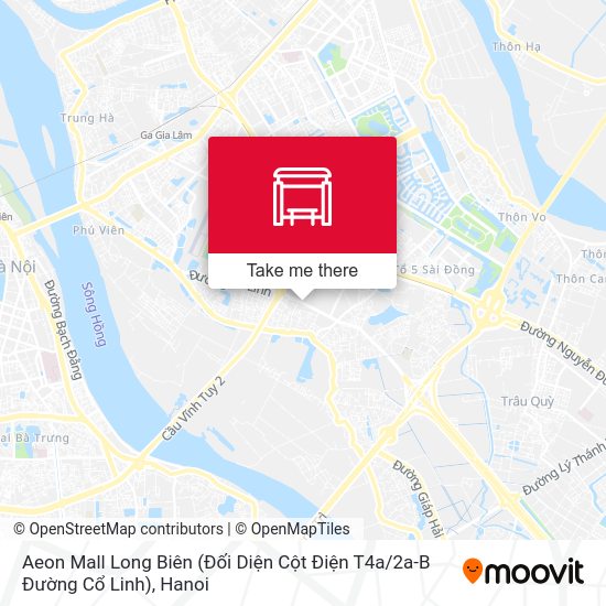 How to Get to Aeon Mall Long Biên (Đối Diện Cột Điện T4a / 2a-B Đường ...