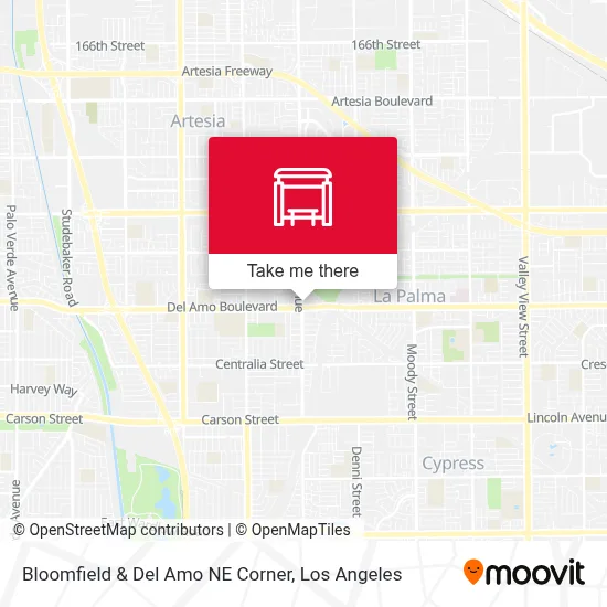 Bloomfield & Del Amo NE Corner - Rutas, horarios y tarifas