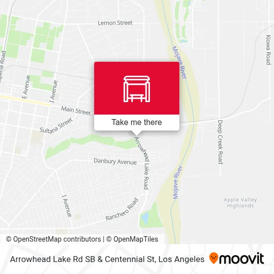 Arrowhead Lake Rd SB & Centennial St - Rutas, horarios y tarifas