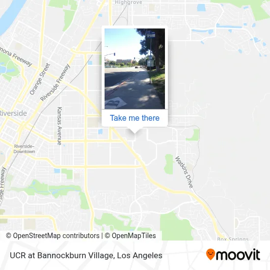 UCR at Bannockburn Village stop - Routes, Schedules, and Fares