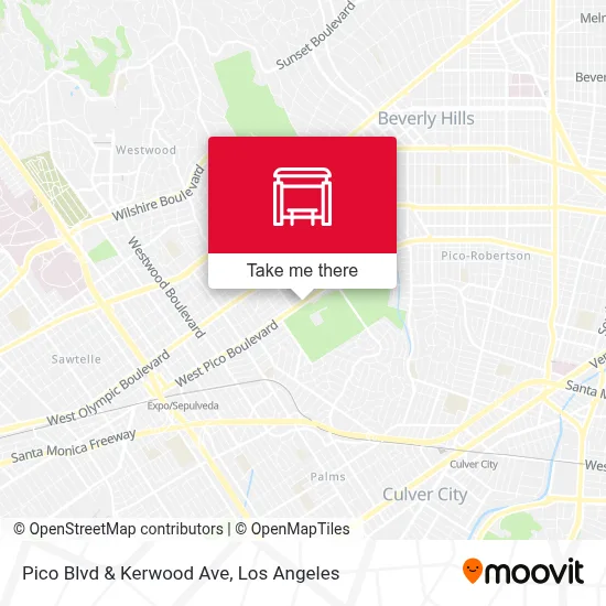 Pico Blvd & Kerwood Ave stop - Routes, Schedules, and Fares