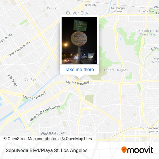 Sepulveda Blvd Map