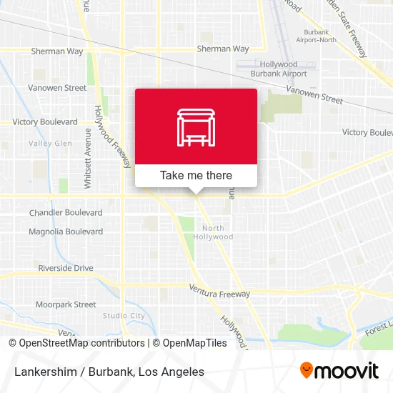 Lankershim / Burbank stop - Routes, Schedules, and Fares