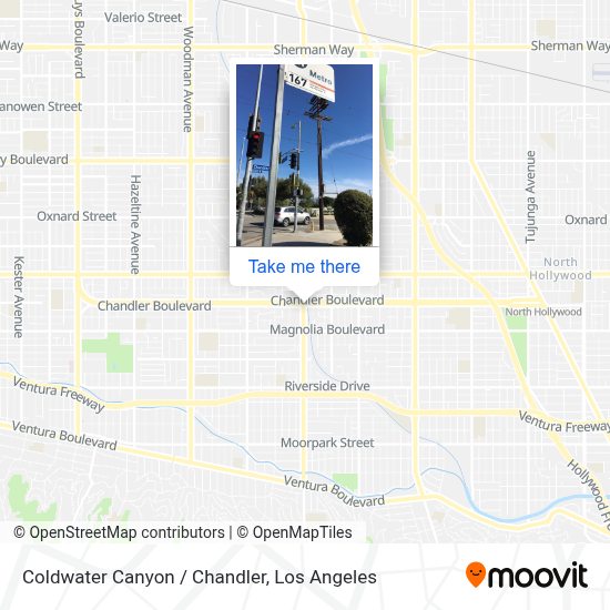 Coldwater Canyon / Chandler stop - Routes, Schedules, and Fares