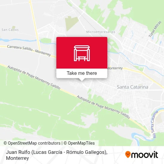 Juan Rulfo (Lucas García - Rómulo Gallegos) parada – Llegadas en tiempo ...