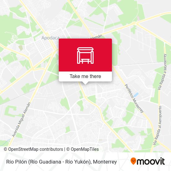 Río Pilón (Río Guadiana - Río Yukón) parada - Rutas, horarios y tarifas