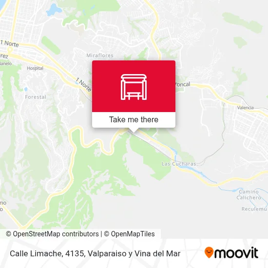 Calle Limache, 4135 parada - Rutas, horarios y tarifas