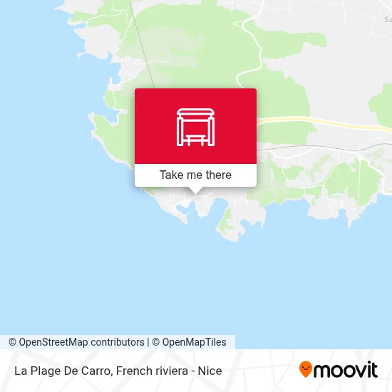 La Plage De Carro stop - Routes, Schedules, and Fares