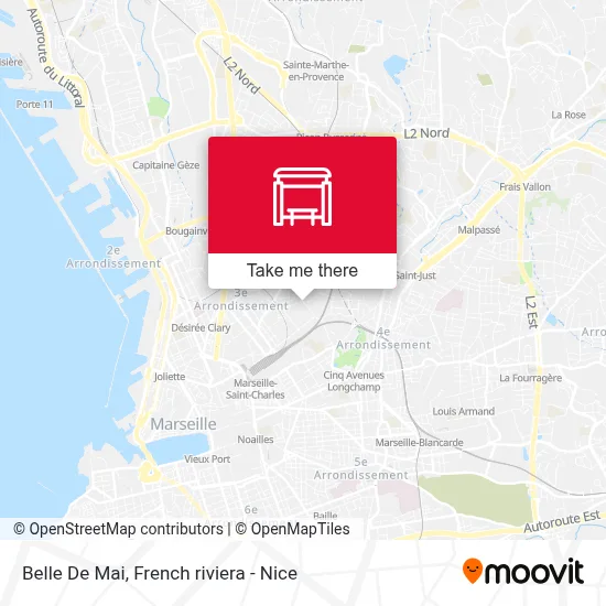 Belle De Mai - Routes, Schedules, and Fares