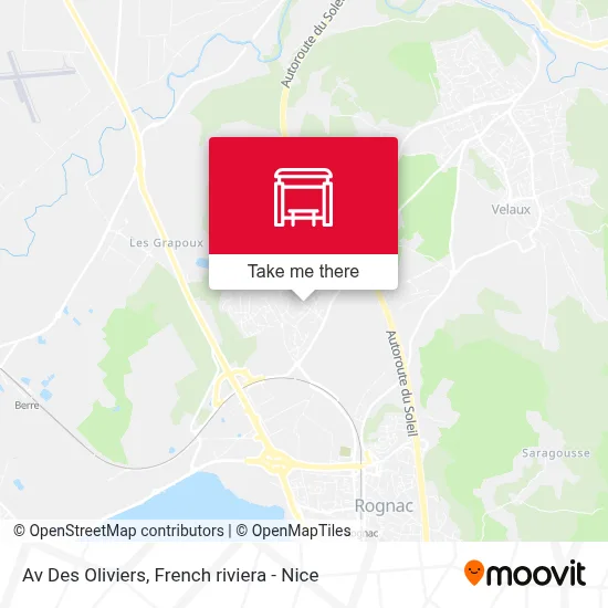 Av Des Oliviers - Routes, Schedules, and Fares