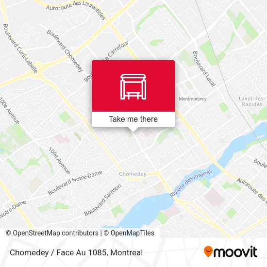 Chomedey / Face Au 1085 - Routes, Schedules, and Fares