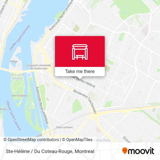 Ste-Hélène / Du Coteau-Rouge stop - Routes, Schedules, and Fares