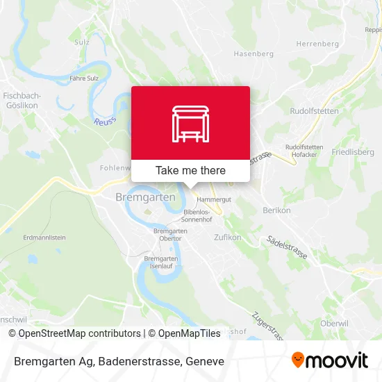 Bremgarten Ag, Badenerstrasse - Itinéraires, horaires et tarifs