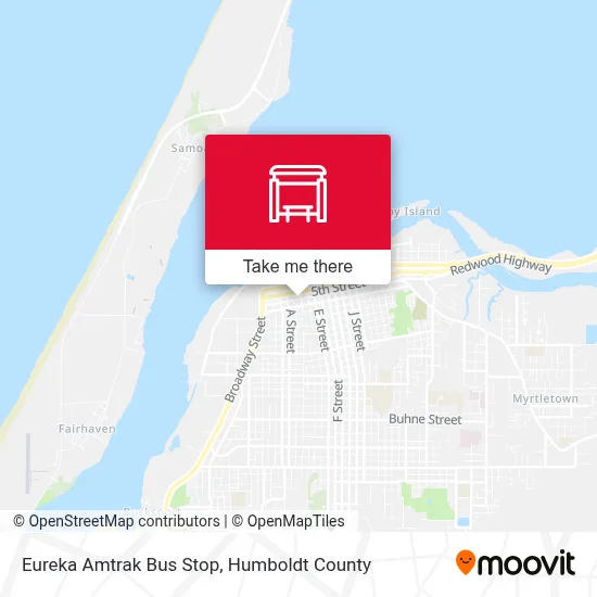 Eureka Amtrak Bus Stop - Routes, Schedules, and Fares