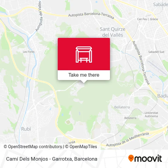 Camí Dels Monjos - Garrotxa stop - Routes, Schedules, and Fares