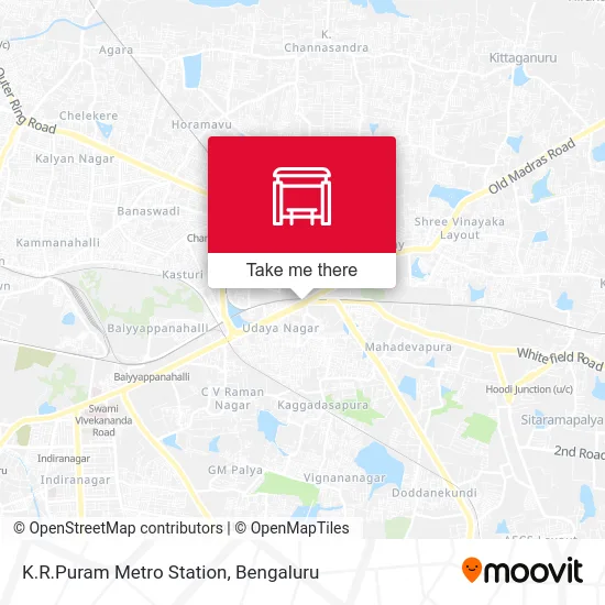K.R.Puram Metro Station - Routes, Schedules, and Fares