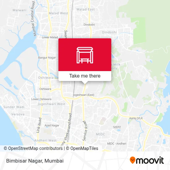 Bimbisar Nagar stop - Routes, Schedules, and Fares