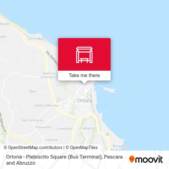 Ortona - Piazza Plebiscito (Terminal Bus) - Routes, Schedules, and Fares