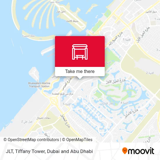 Jlt, Tiffany Tower stop - Routes, Schedules, and Fares