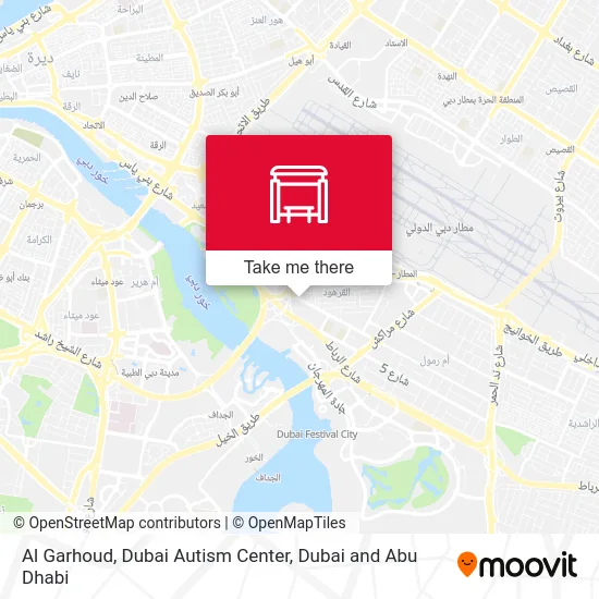 Al Garhoud, Dubai Autism Center - Routes, Schedules, and Fares