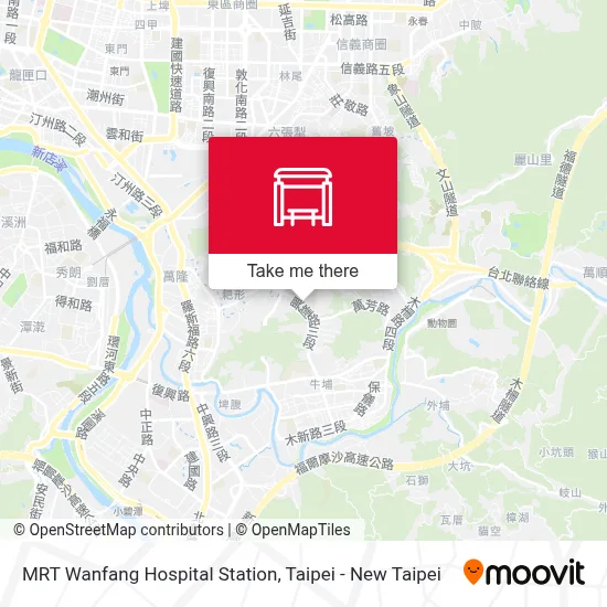 捷運萬芳醫院站 Mrt Wanfang Hospital Sta. 交通站點 - 路線、時刻表和票價