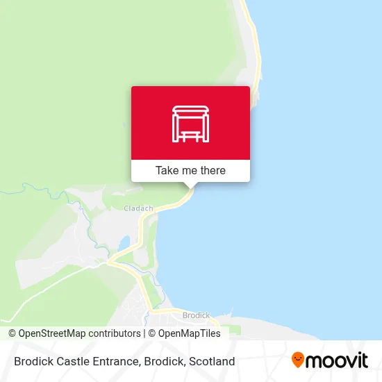Brodick Castle Entrance, Brodick stop - Routes, Schedules, and Fares
