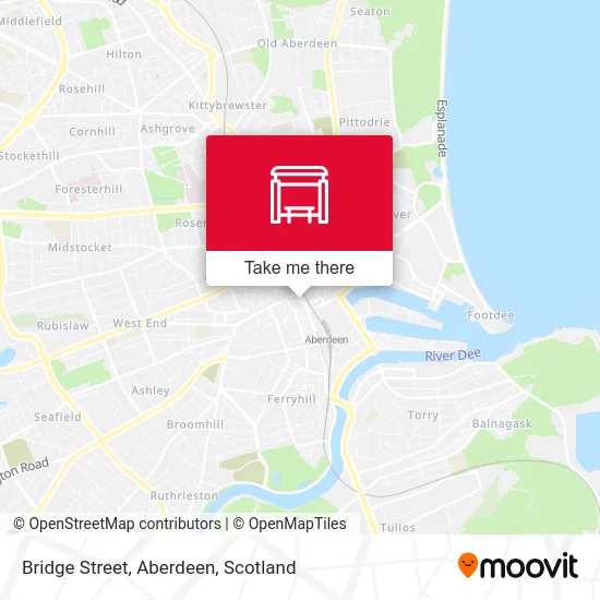 Bridge Street, Aberdeen stop - Routes, Schedules, and Fares