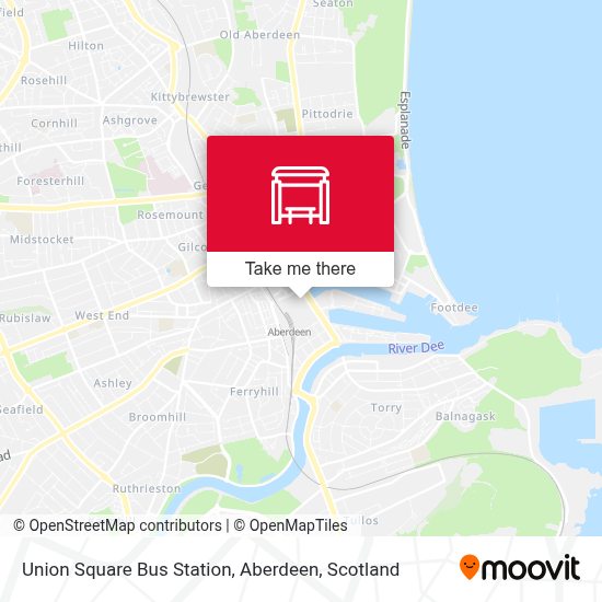 Union Square Bus Station, Aberdeen - Routes, Schedules, and Fares