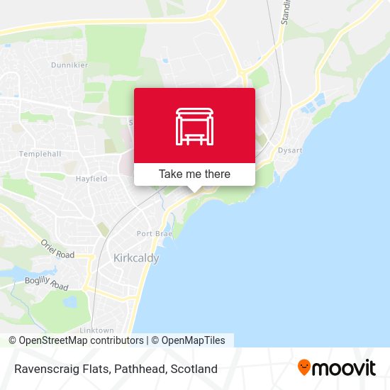 Ravenscraig Flats, Pathhead stop - Routes, Schedules, and Fares