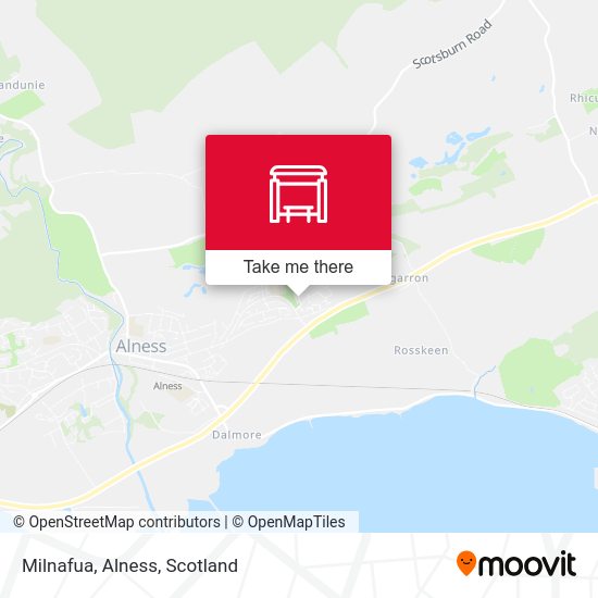 Milnafua, Alness stop - Routes, Schedules, and Fares