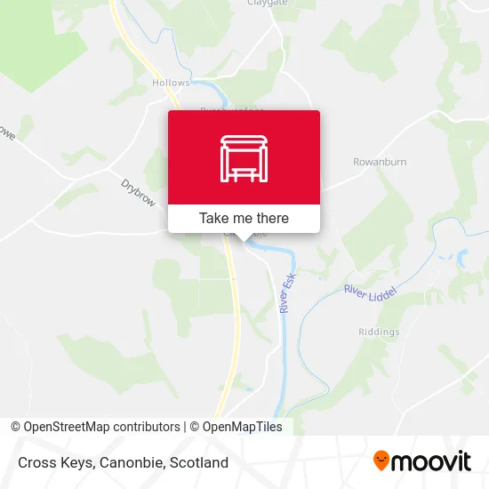 Cross Keys, Canonbie stop - Routes, Schedules, and Fares