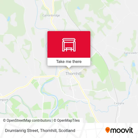 No.8 Drumlanrig Street, Thornhill stop - Routes, Schedules, and Fares