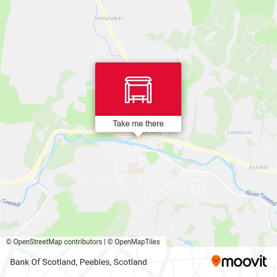 Bank Of Scotland, Peebles stop - Routes, Schedules, and Fares