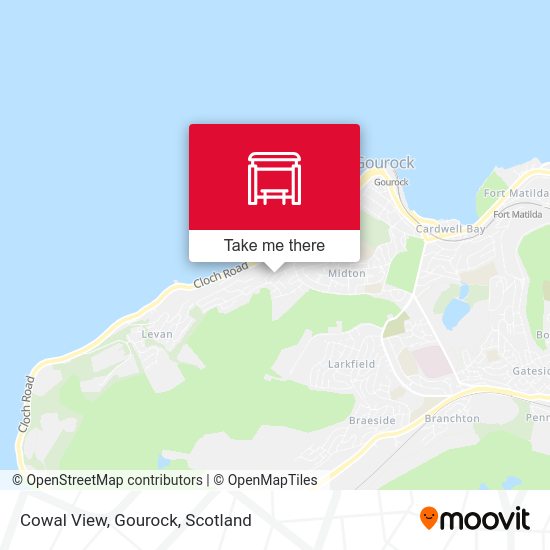 Cowal View, Gourock stop - Routes, Schedules, and Fares