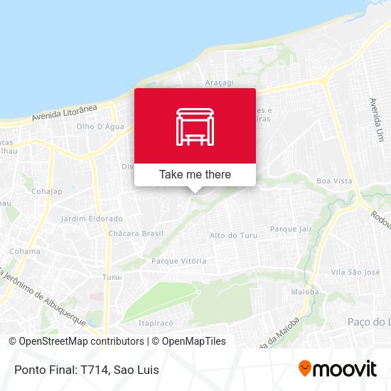 Ponto Final: T714 - Routes, Schedules, and Fares