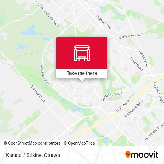How to Get to Kanata / Stikine in Ottawa by Bus?
