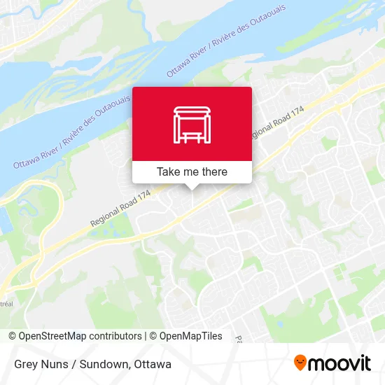 Grey Nuns / Sundown - Itinéraires, horaires et tarifs