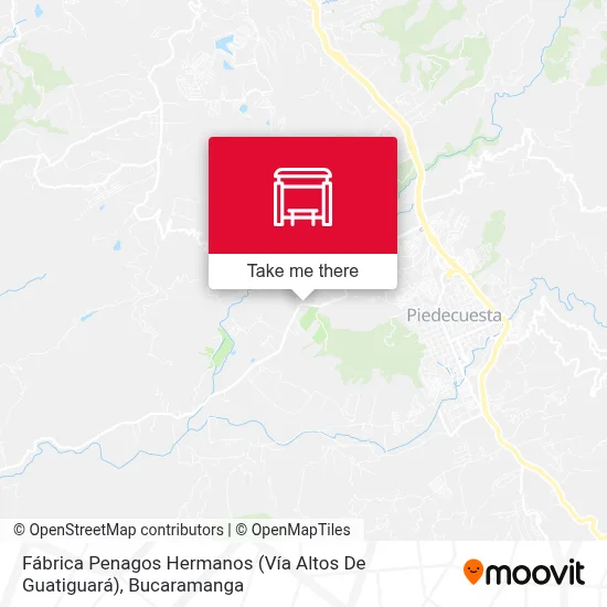 Fábrica Penagos Hermanos (Vía Altos De Guatiguará) parada - Rutas ...
