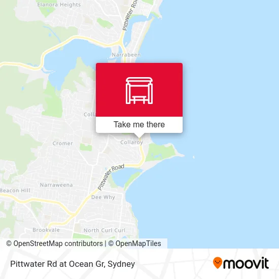 Pittwater Rd at Ocean Gr - Routes, Schedules, and Fares