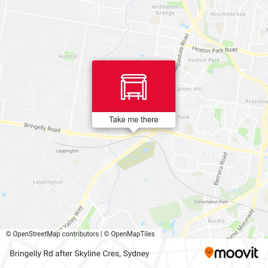 Bringelly Rd after Skyline Cres - Routes, Schedules, and Fares