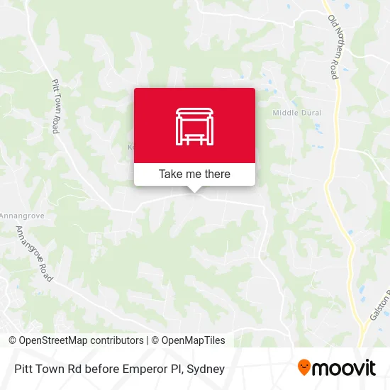 Pitt Town Rd before Emperor Pl - Routes, Schedules, and Fares