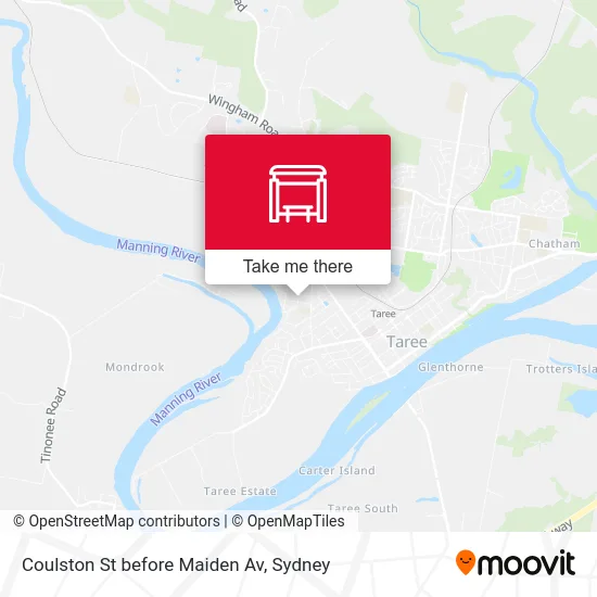 Coulston St before Maiden Av stop - Routes, Schedules, and Fares