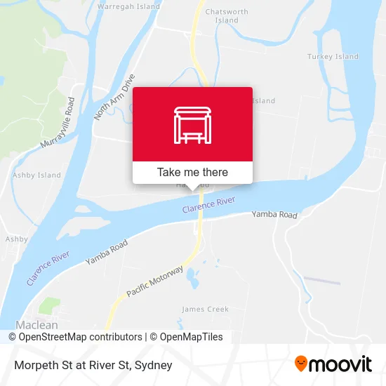 Morpeth St at River St - Routes, Schedules, and Fares