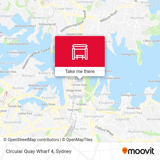 Circular Quay Wharf 4 station - Live Arrivals, Routes and Schedules