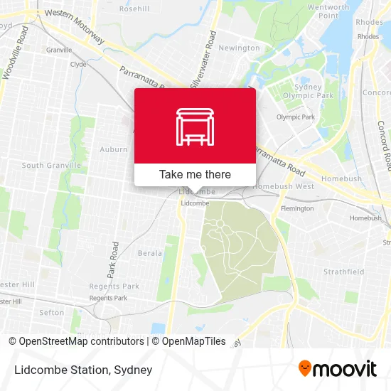 Lidcombe Station - Routes, Schedules, and Fares