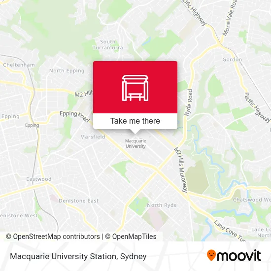 Macquarie University Station - Routes, Schedules, and Fares