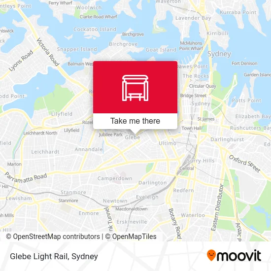 Glebe Light Rail - Routes, Schedules, and Fares