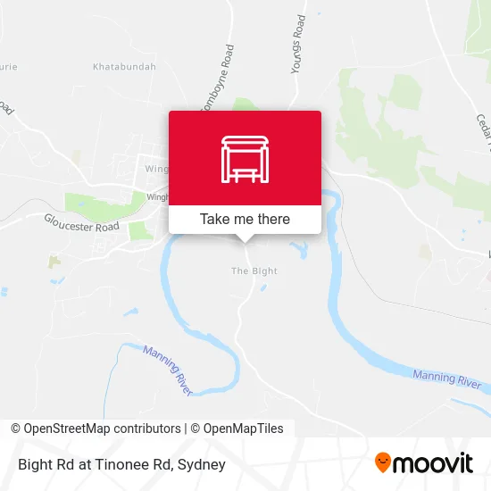 Bight Rd at Tinonee Rd stop - Live Arrivals, Routes and Schedules