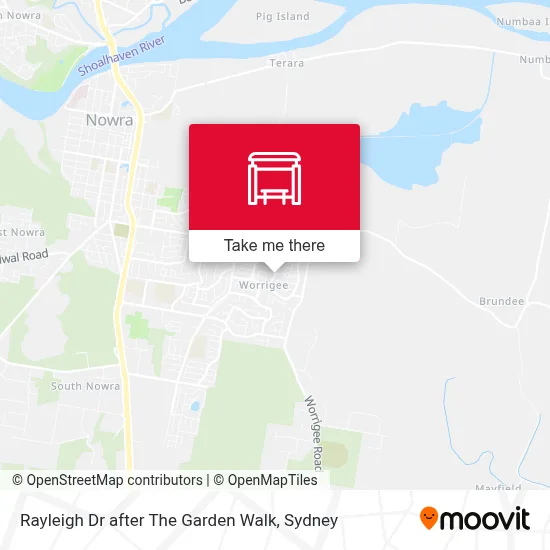 Rayleigh Dr after The Garden Walk stop - Routes, Schedules, and Fares